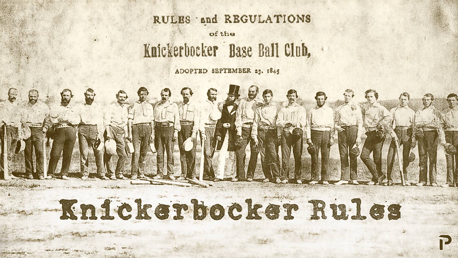 The Knickerbocker Rules | Pitcher List