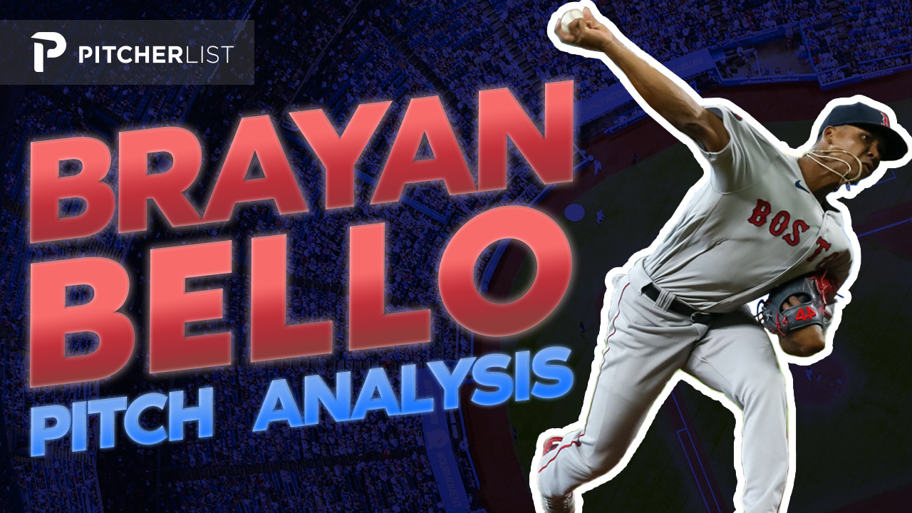 Brayan Bello Pitch Analysis - Pitch Breakdown | Pitcher List