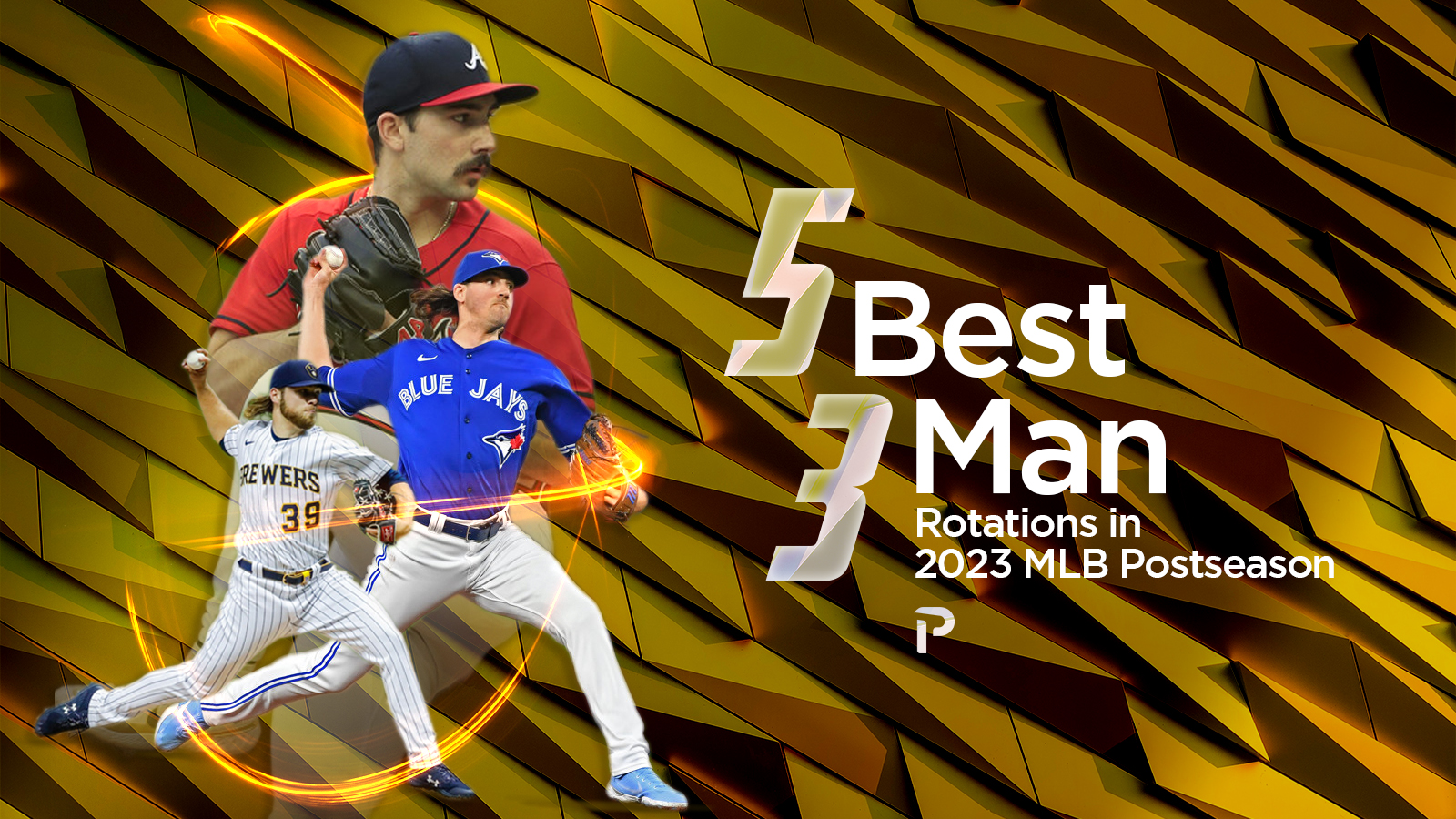 5 Best 3-Man Rotations in 2023 MLB Postseason | Pitcher List