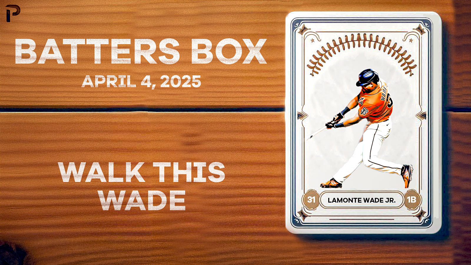 Fantasy Baseball Daily Hitting Recap: 4/4/2025 | Pitcher List