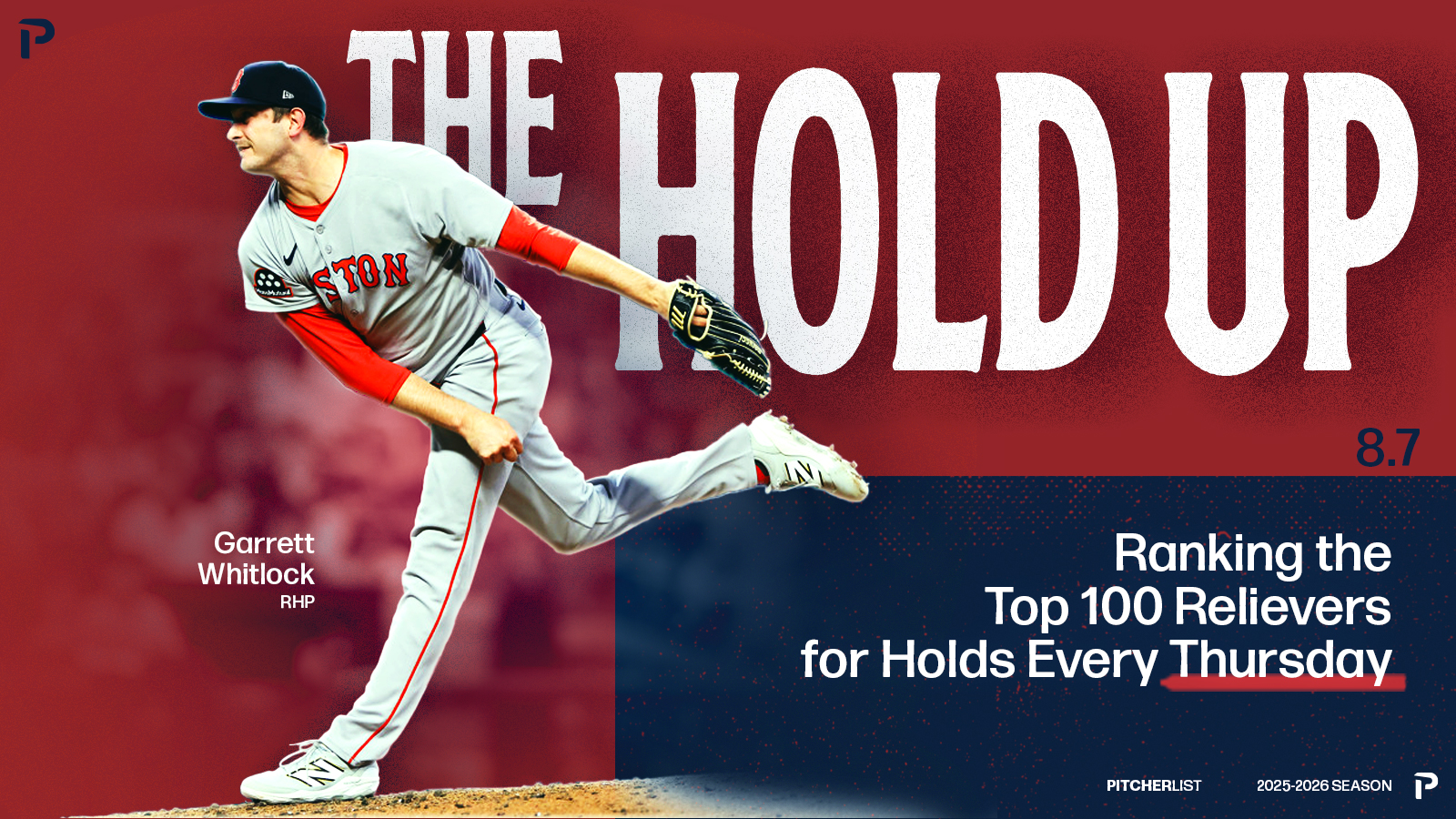 The Hold Up 8/7: Ranking the Top 100 Relievers for Holds Every Thursday ...