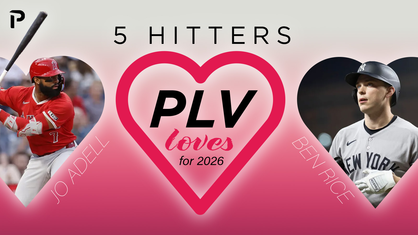 5 Hitters PLV Loves for 2026 | Pitcher List