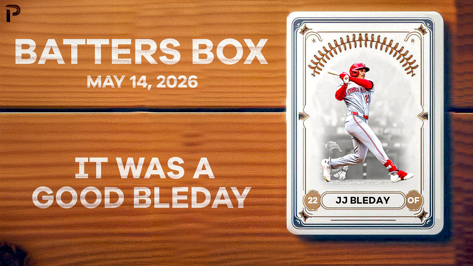 6 Rbi Game For Jj Bleday Fantasy Hitting Recap 05 14 26 Pitcher List