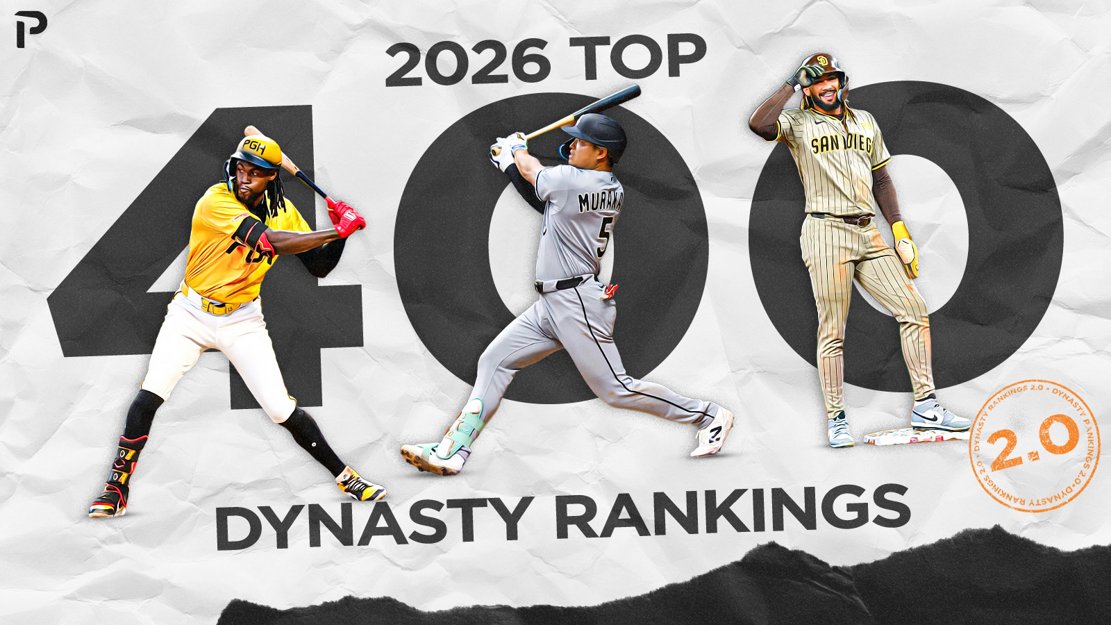 2026-Top 400 Dynasty Rankings v2.0 | Pitcher List