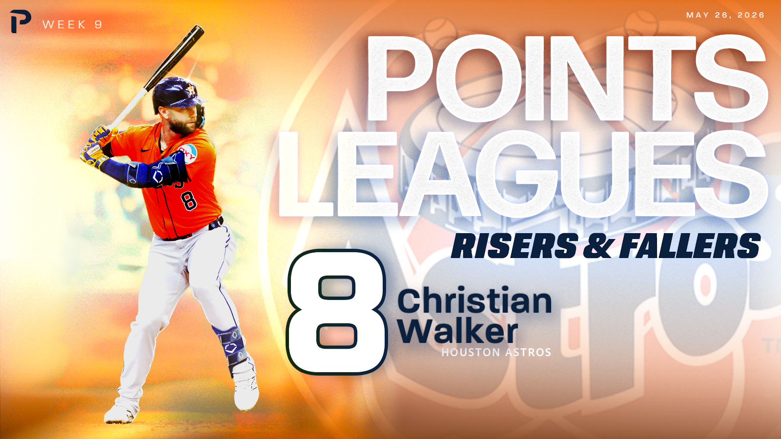 Points League Risers and Fallers: Week 9 | Pitcher List